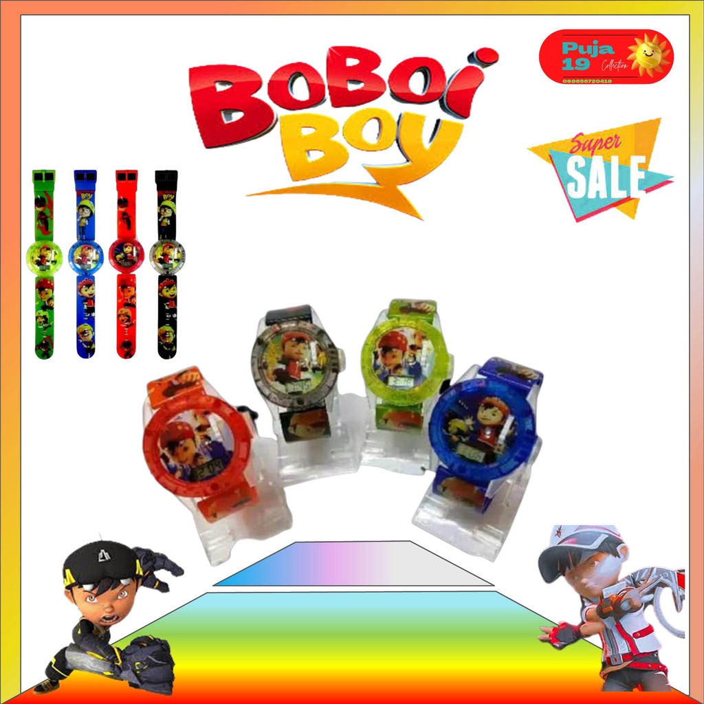 And The Best BOBOIBOY Children's Watch Can Turn On | Shopee Singapore
