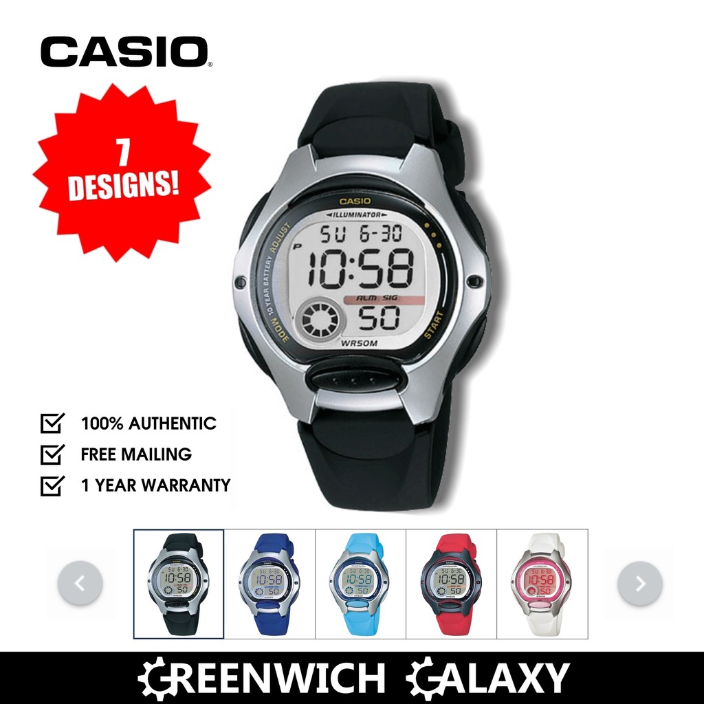 Casio Small Digital Watch (LW-200 Series) Kids Watch | Shopee Singapore