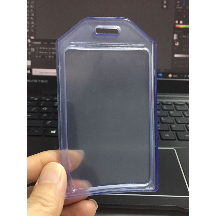 Vinyl Card Holder / ID Tag Holder / Access Card Holder | Shopee Singapore