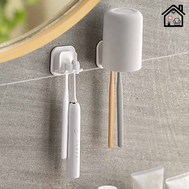 Bathroom Punch-Free Toothbrush Holder Cup Holder /Japanese Style Simple ...