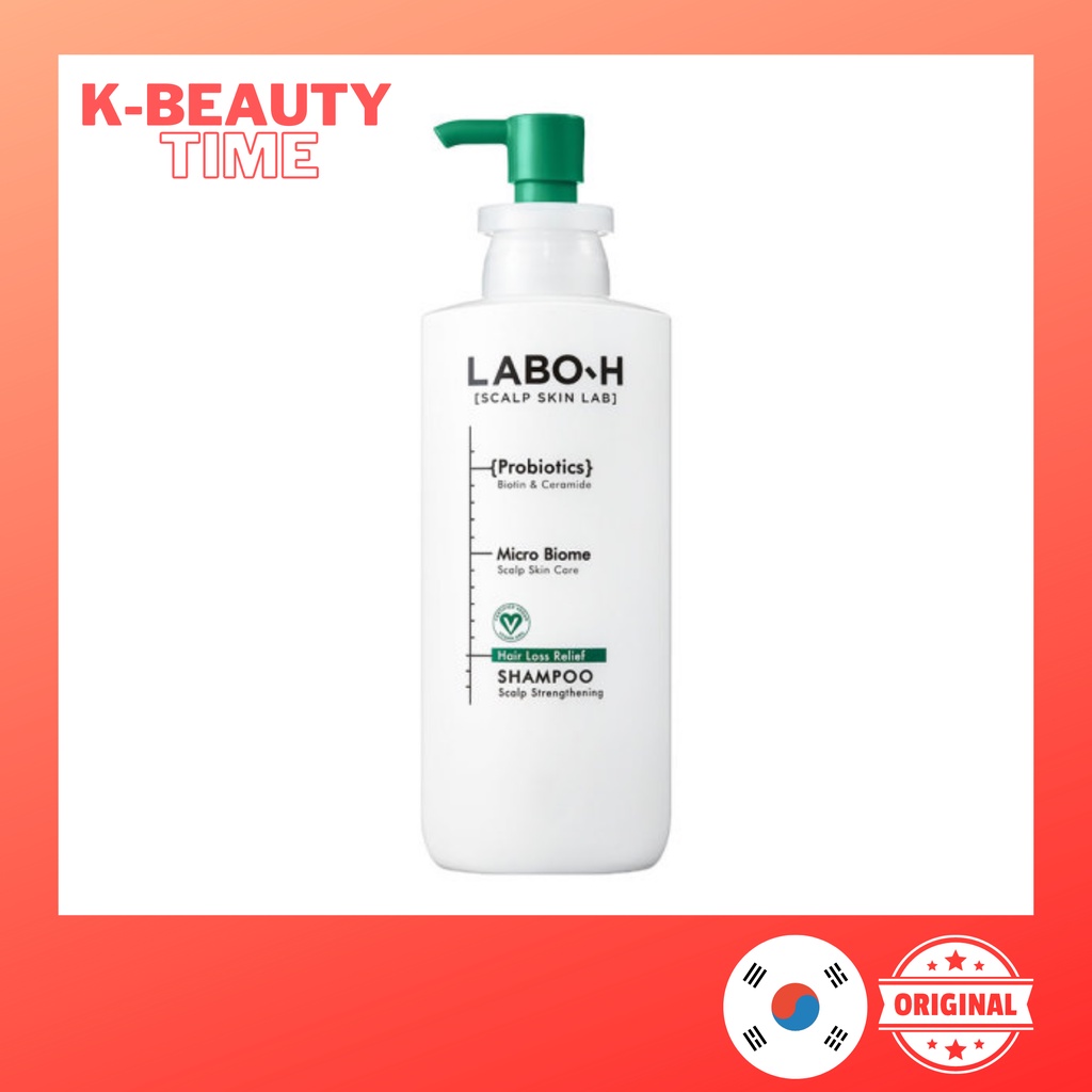 LABO-H Hair Loss Relief Shampoo Scalp Strengthening 400ml ★Ready Stock ...