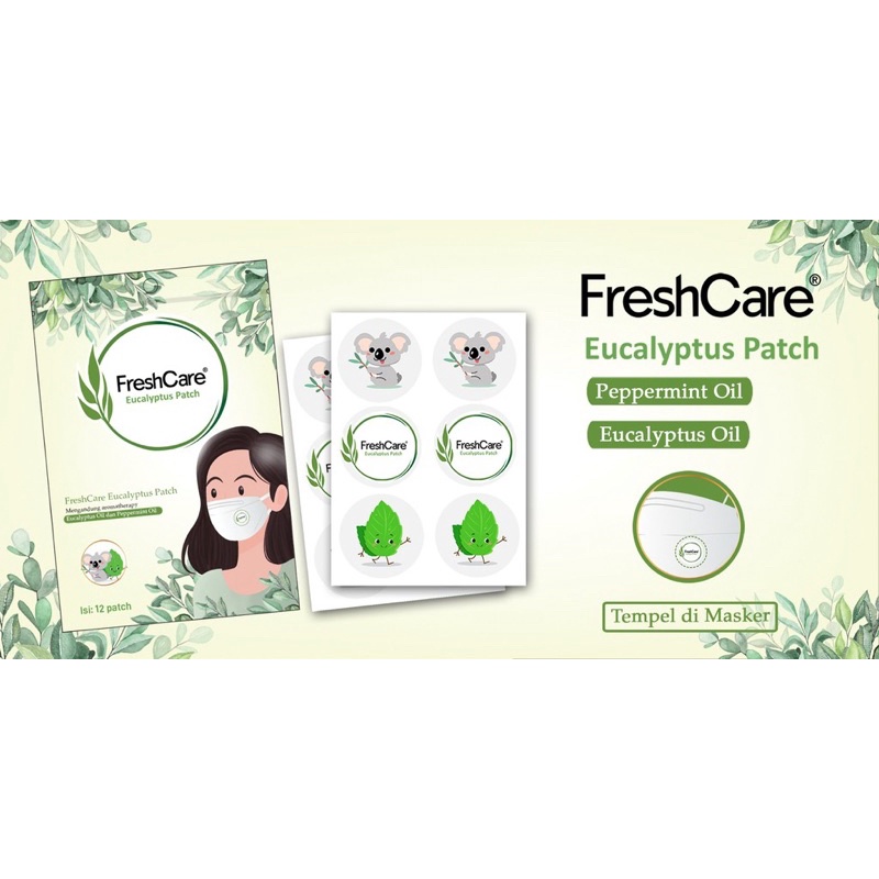 🇸🇬 Freshcare Eucalyptus Patch (1 pack= 12 stickers) | Shopee Singapore