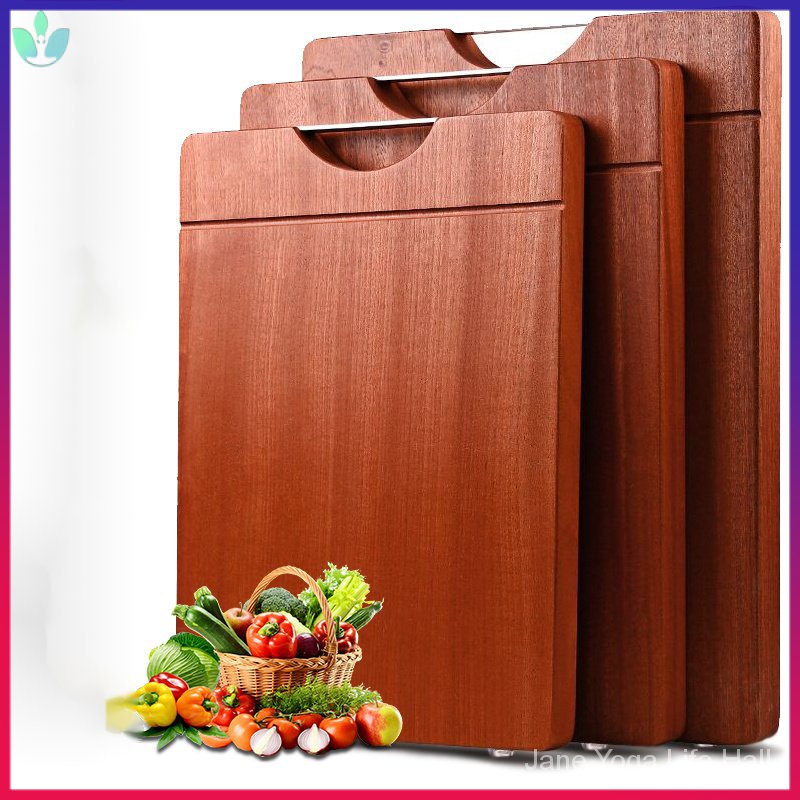 Red Ironwood Whole Wooden Chopping Board Solid Wood Home Chopping Board ...