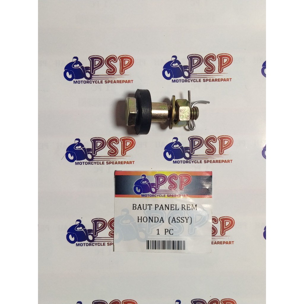 Honda BRAKE PANEL BOLT (Assy) - GRAND PRIMA SUPRA Rear Drum Retainer ...