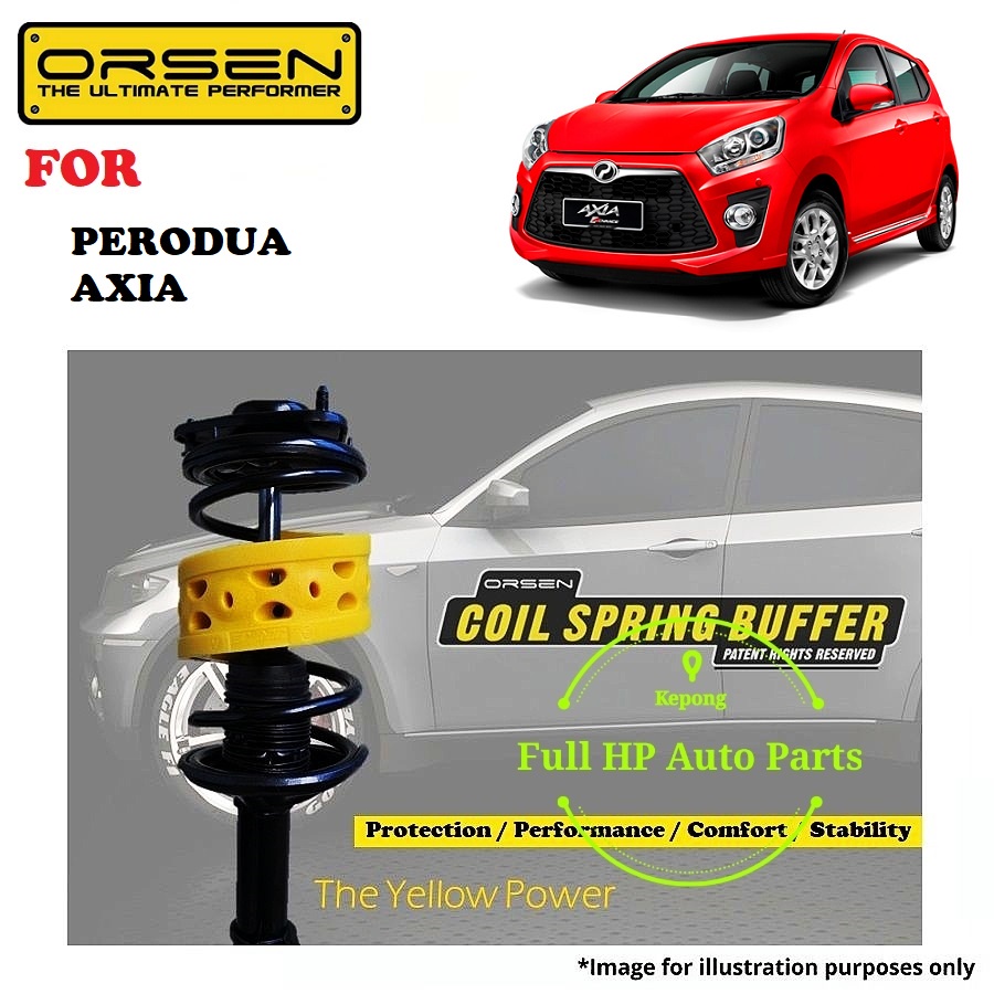 Perodua Axia ORSEN Coil Spring Buffer | Shopee Singapore