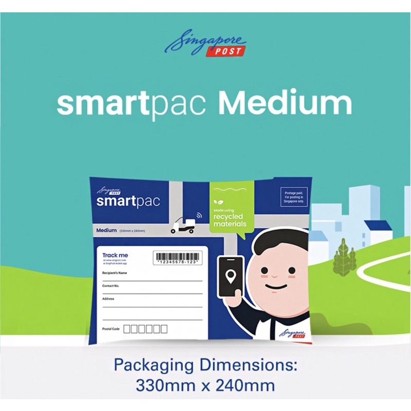 Smartpac Small Smartpac Medium ️Free Shipping ️ Singapore Post | Shopee ...
