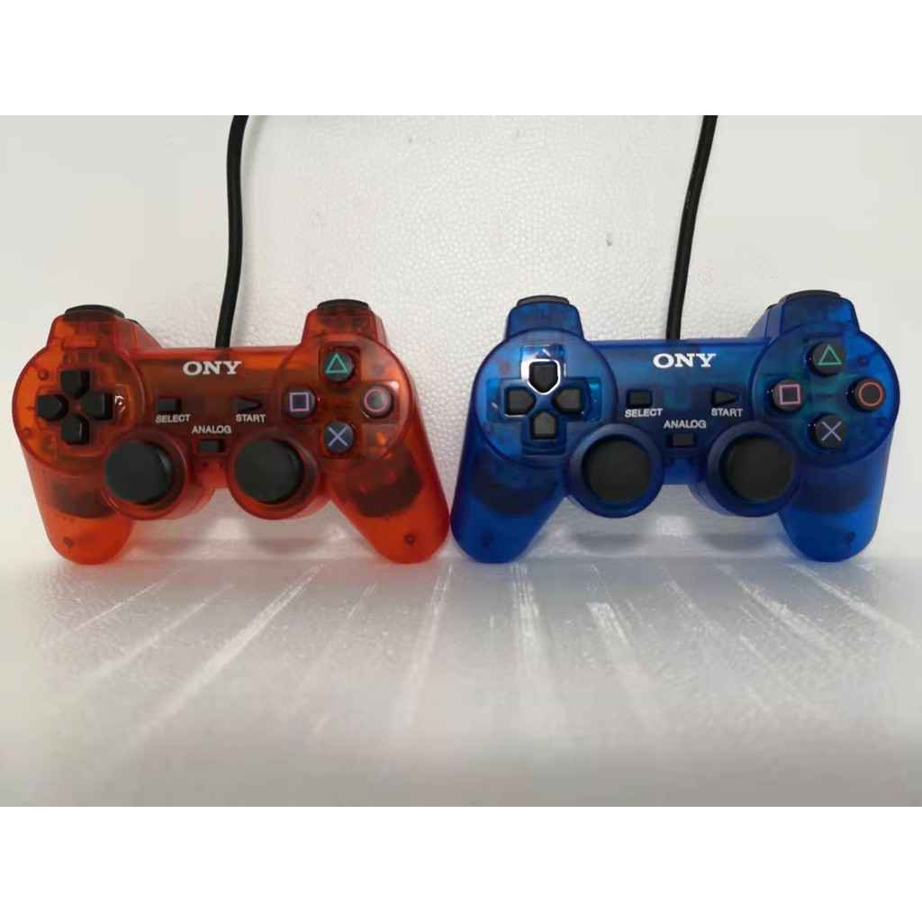 PS2 OEM DUAL SHOCK 2 (DOUBLE VIBRATION WITH IC CONTROL) | Shopee Singapore