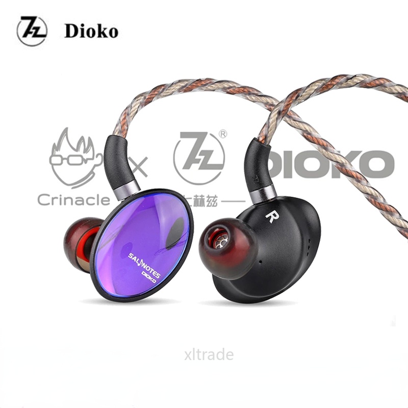 7HZ Crinacle Salnotes Dioko 14.6mm Planar Diaphragm Driver In Ear ...