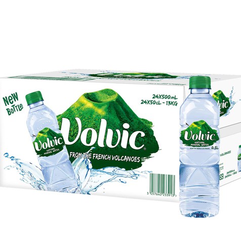 VOLVIC Mineral Water 500ML X 24 (BOTTLE) | Shopee Singapore