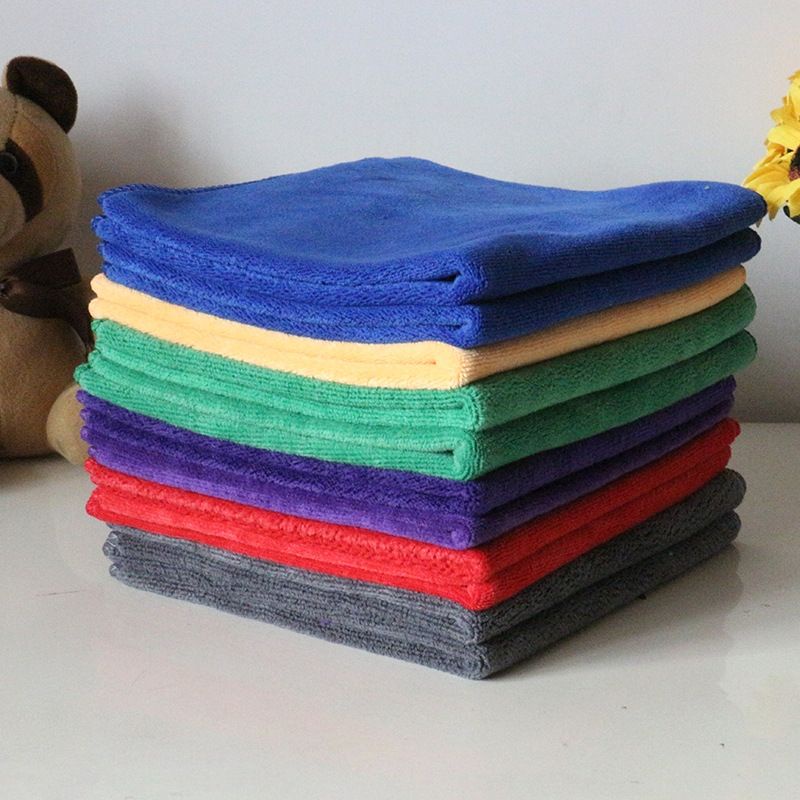 Home Essential 2Pcs Microfiber Cleaning Cloths Color Options Available ...