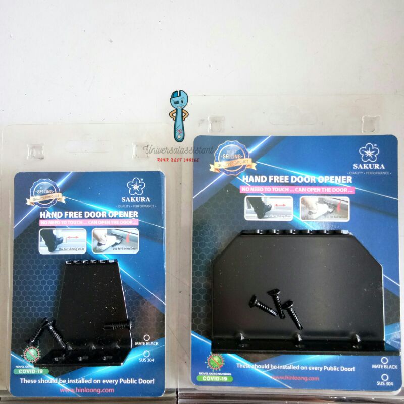 Hand Free Door Opener | Small Large Iron Steel Free Foot Opener | Touch ...