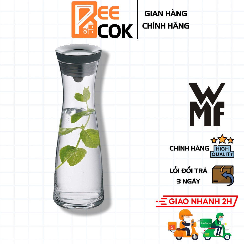 Wmf basic glass water bottle 1 liter | Shopee Singapore