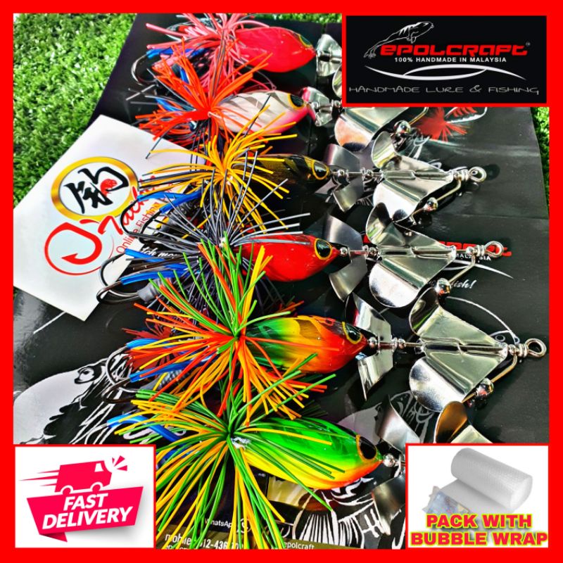 Epolcraft Buzzball 20g Heavy Duty Buzz bait Lure Toman | Shopee Singapore