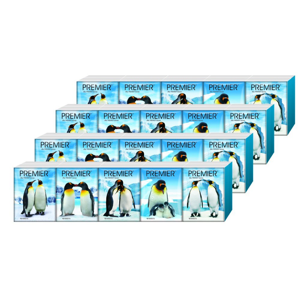 PREMIER Tissue Hanky Pack (10 Packets x 9's x 4 Tube) | Shopee Singapore