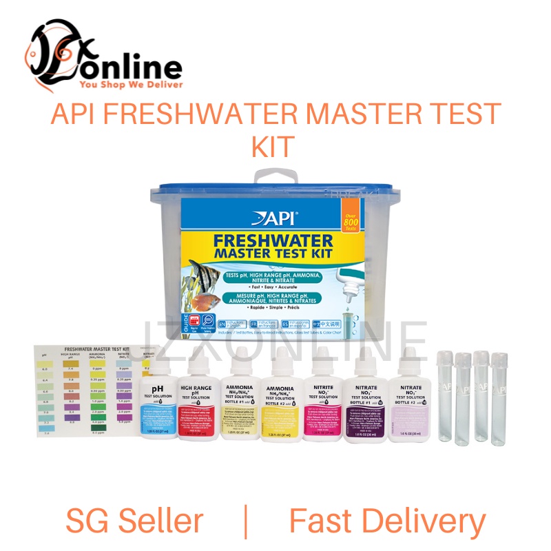 API Freshwater Master Test Kit | Shopee Singapore