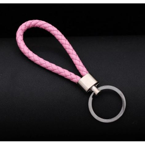 [SG READY STOCK] Braided Rope Keychain Metal Key Ring Key Holder Key ...