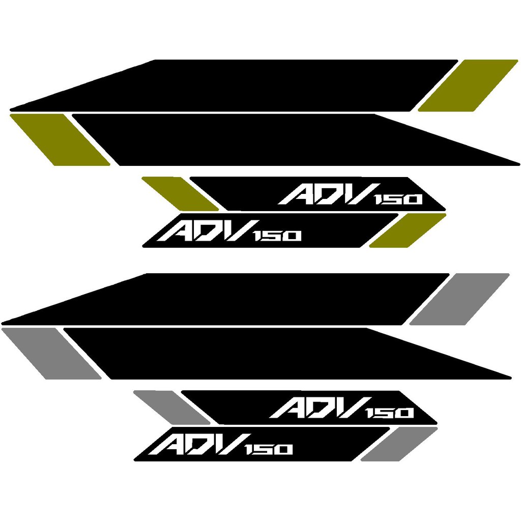 HONDA ADV STICKER BODY STICKER ADV 150 | Shopee Singapore
