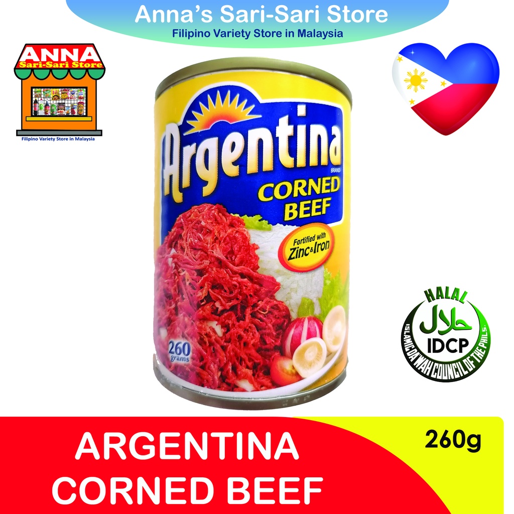 ARGENTINA CORNED BEEF 260 Grams (HALAL) | Shopee Singapore