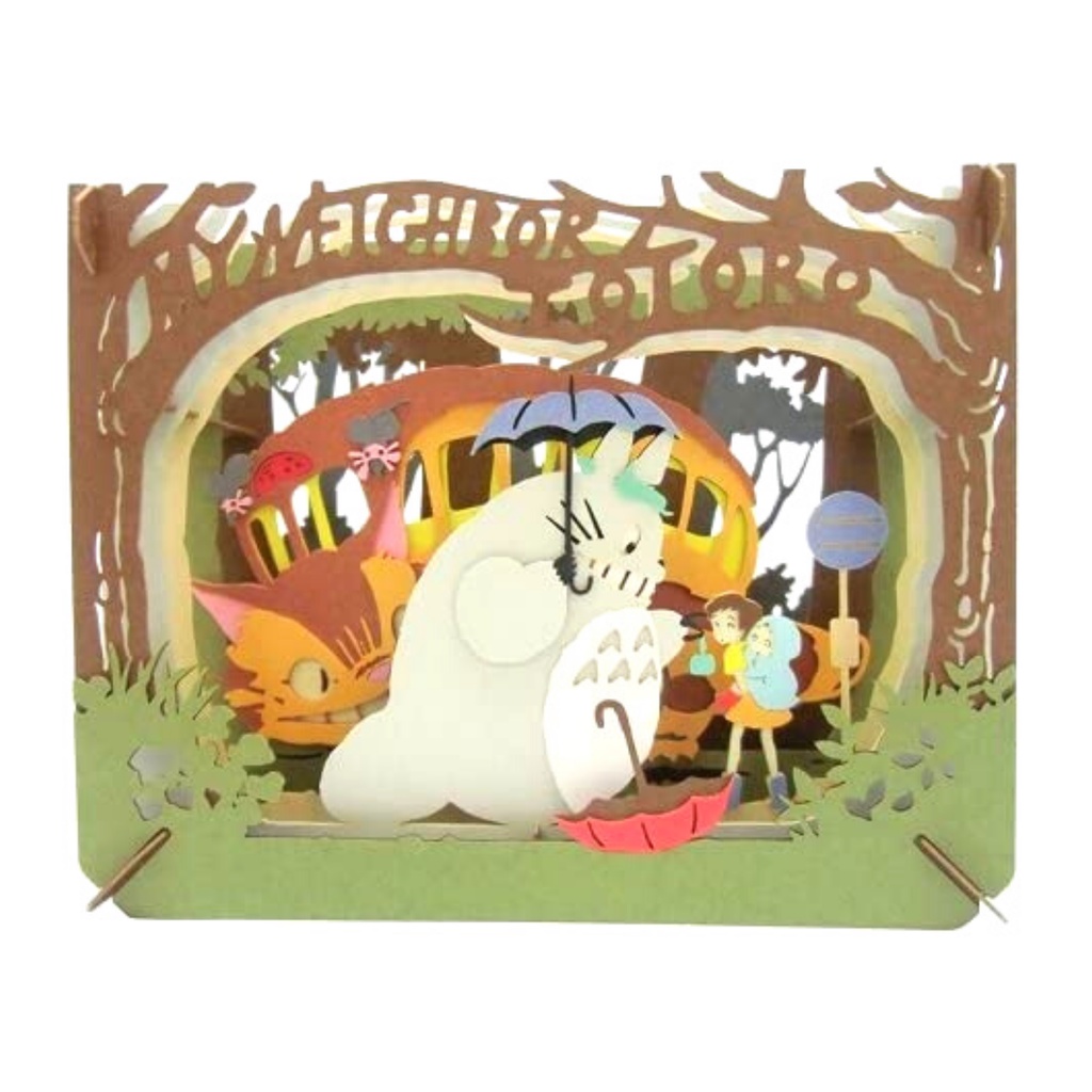 My Neighbor Totoro Studio Ghibli Paper Theatre DIY Craft Kit ...