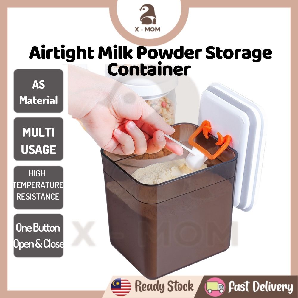 Airtight Baby Milk Powder Container Food Storage Bekas Susu Tepung Bayi ...