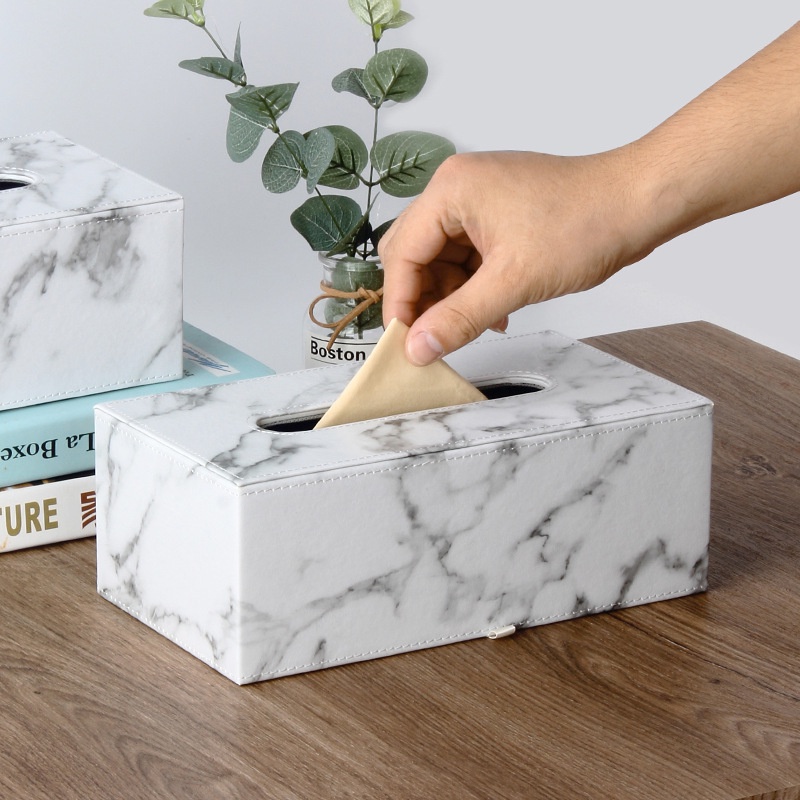 European Marble Design Tissue Box / Elegant Tissue Holder / Tissue Box ...
