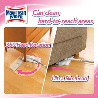 Kao Magiclean Wiper Mop Stick Magic Clean Refill | Shopee Singapore