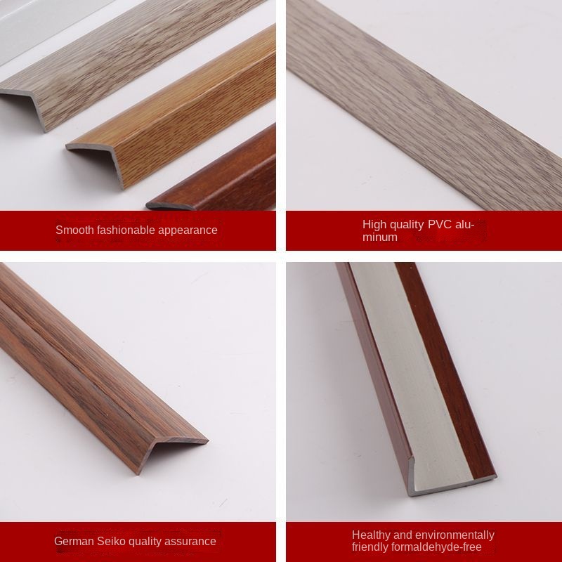 Se7ven+ PVC edgebanding plastic L-shaped wood flooring edgebanding ...