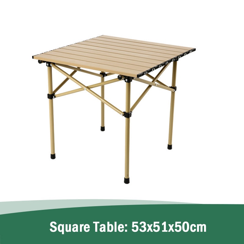 Portable Table Outdoor Table and Chair Set Picnic Foldable Table ...