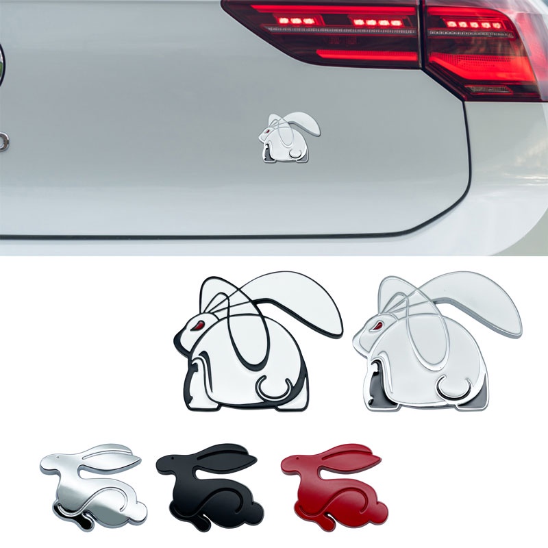 3D Metal Car Stickers For Volkswagen Polo Golf 3 4 5 6 7 GTI Modified ...