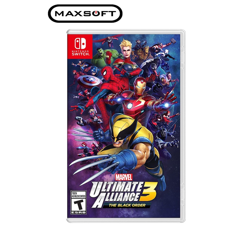 Marvel Ultimate Alliance 3 The Black Order - Nintendo Switch | Shopee ...