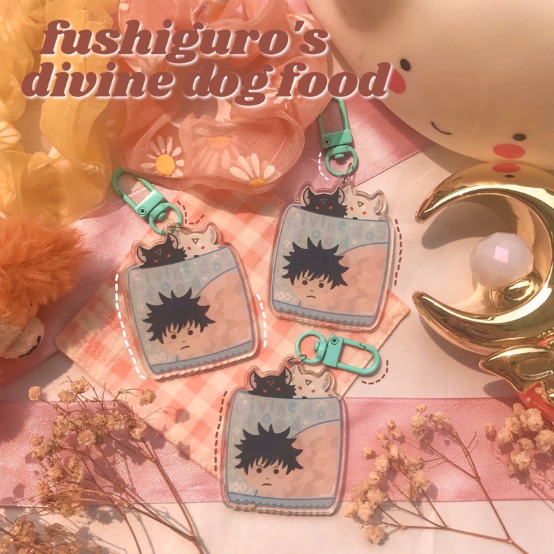 Fushiguro's divine dog food keycharm (jujutsu kaisen) // breath of ...