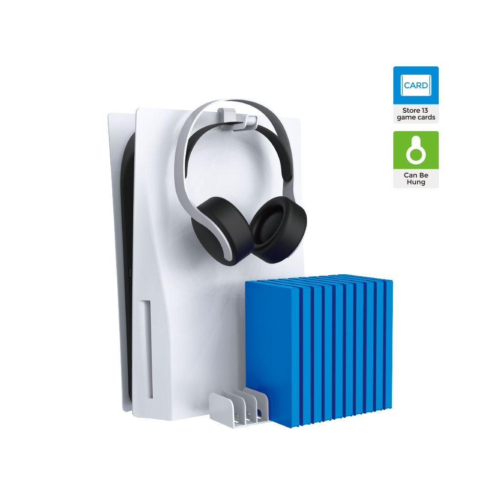DOBE PS5 Game Disc Holder and Headphone Hanger | Shopee Singapore