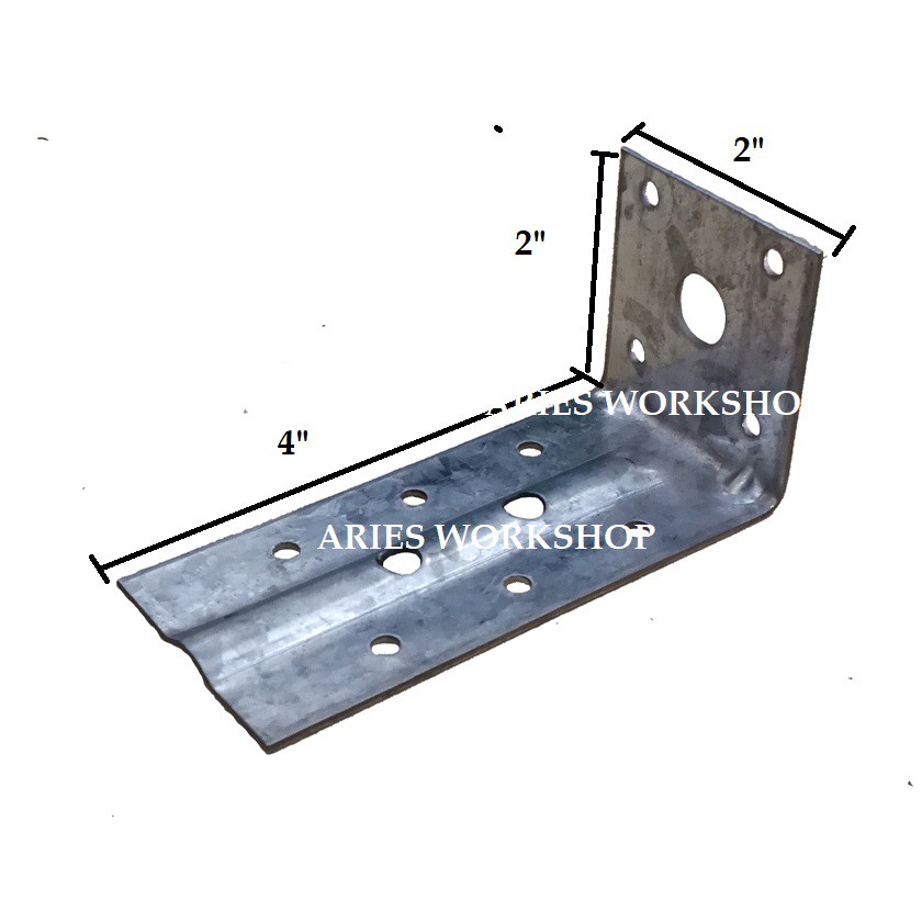 Mild Steel Roofing L Bracket / Bracket Besi Bumbung / GI Bracket Atap 2 ...