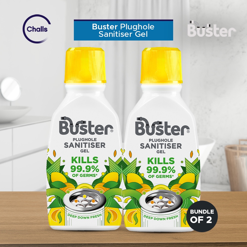 (Bundle of 2) Buster Plughole Sanitiser Gel | Shopee Singapore