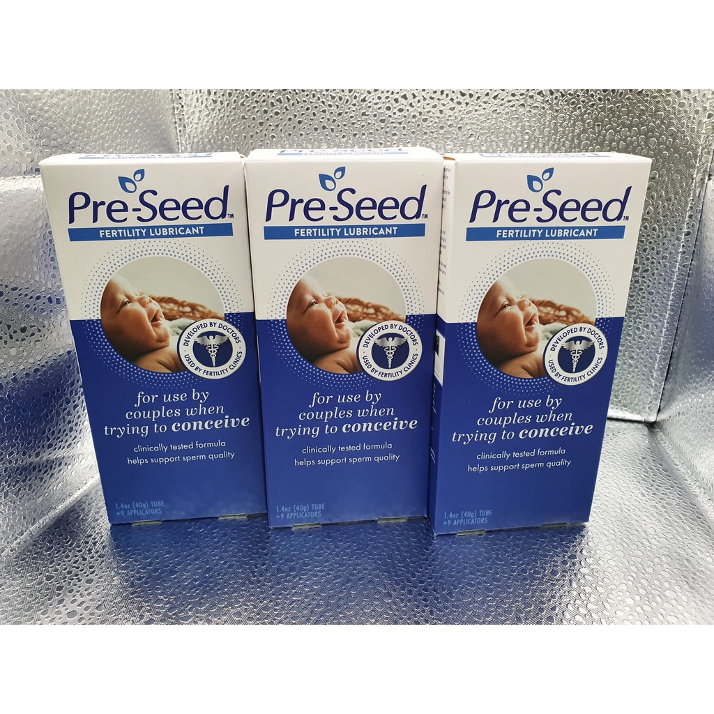 3 boxes of Pre-Seed / Preseed sperm friendly lubricant in a multi-use ...