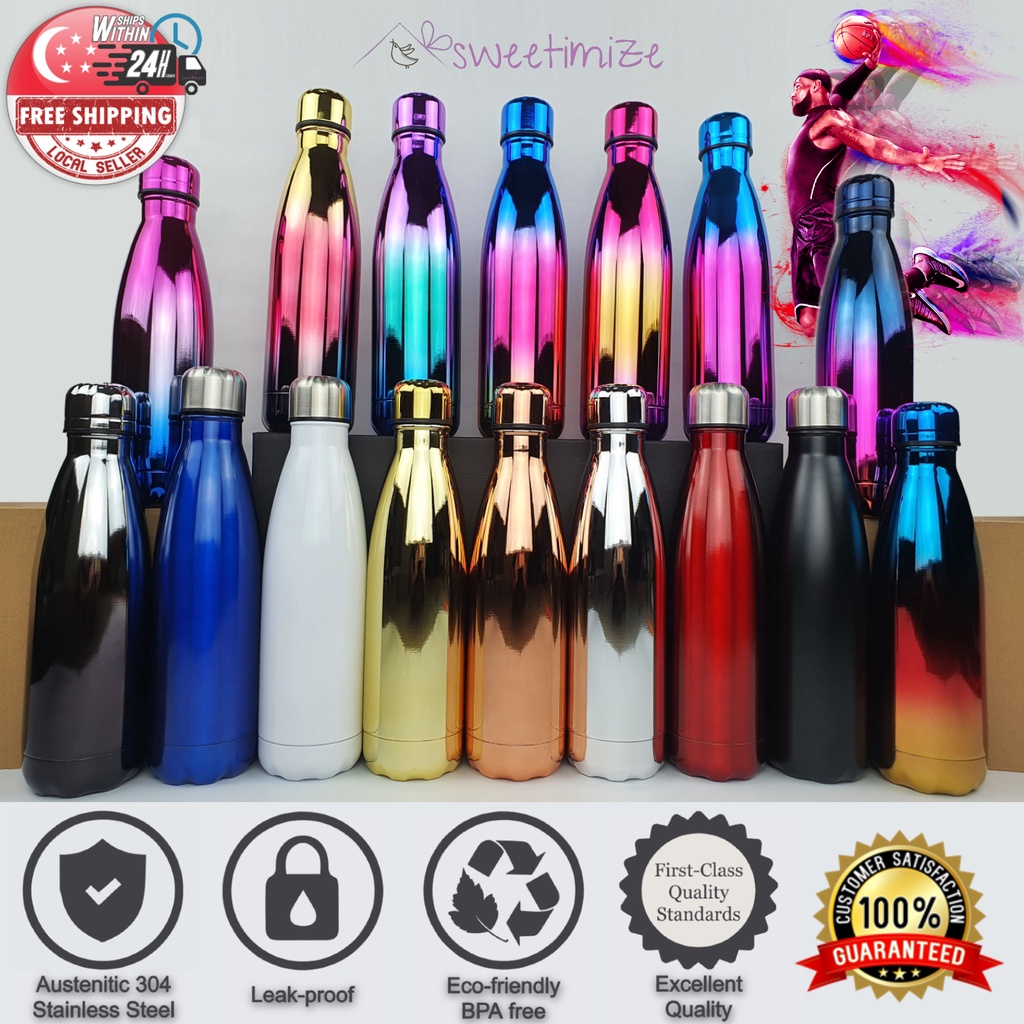 🇸🇬 Stainless Steel Thermal Flask Water Bottle in Multiple Designs ...