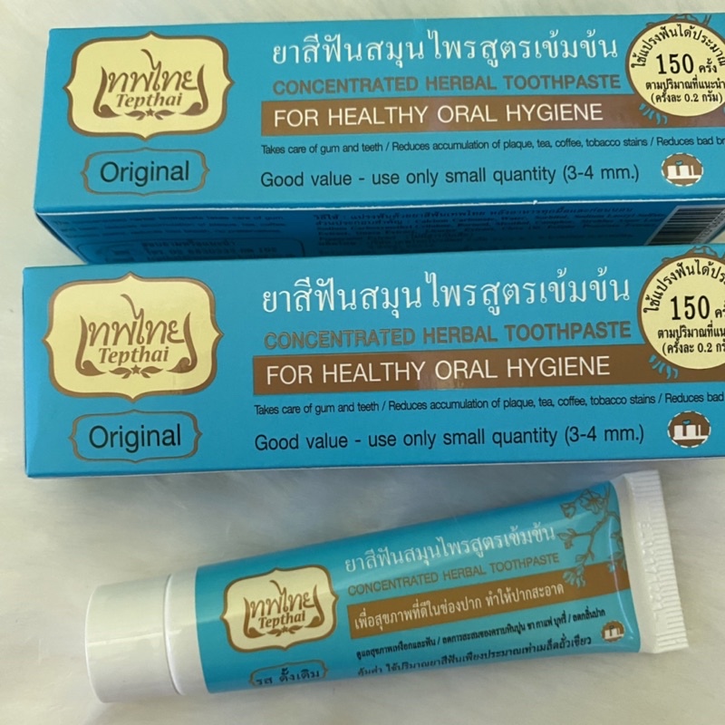 6 Tubes Thep Thai Toothpaste 30 Grams tepthai original New Lot Every ...
