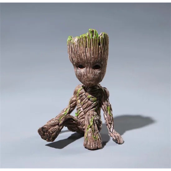 Puppet Existing Goods Of The Galaxy 2 Little Tree Man Groot Sitting ...