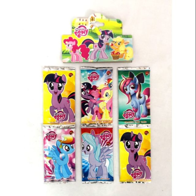 My Little Pony Trading Cards 1 set =6 pkt | Shopee Singapore
