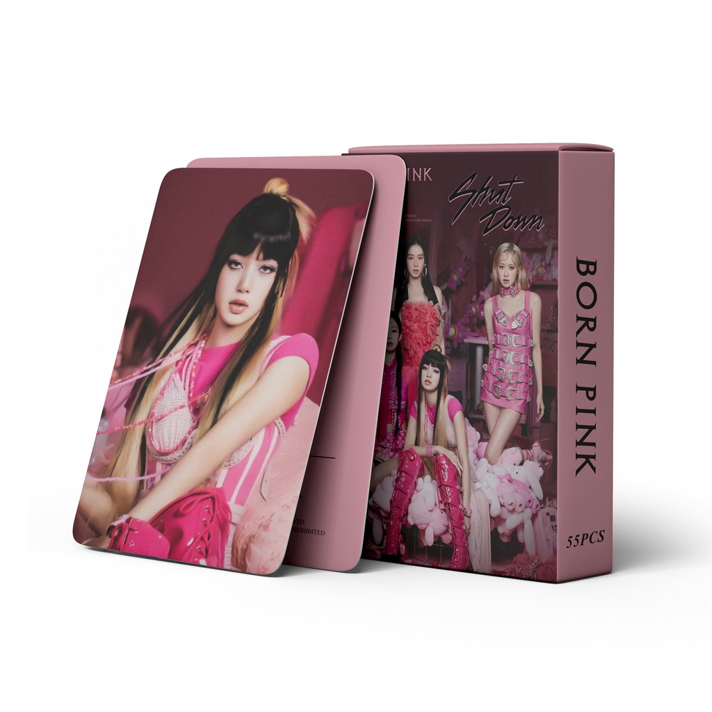 BLACKPINK Album Born Pink Shut Down Photocard PINK VENOM & Ready For ...