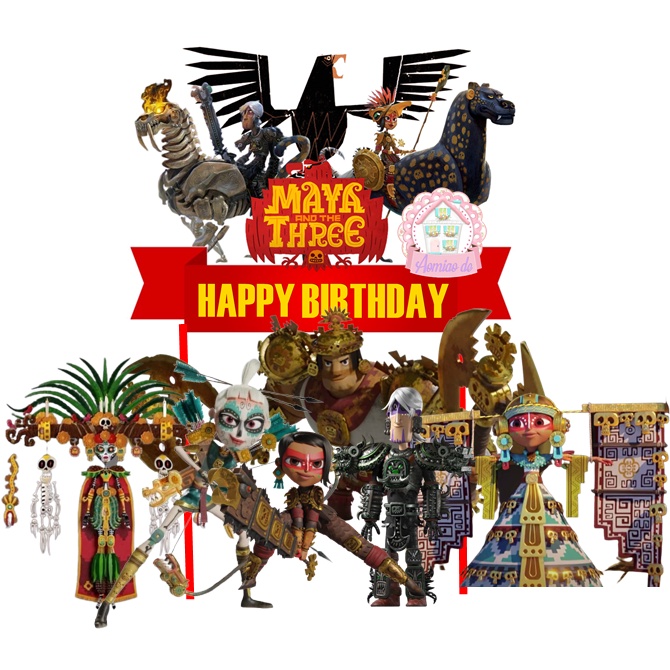 Maya and the three cake topper | Shopee Singapore