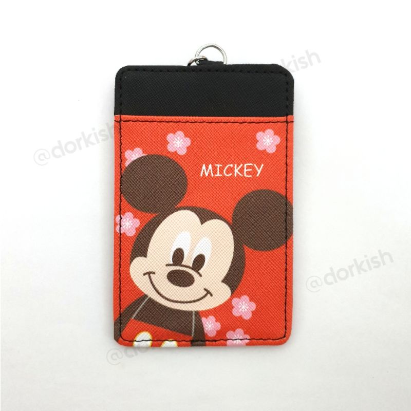 Disney Mickey Mouse Ezlink Card Holder With Keyring | Shopee Singapore