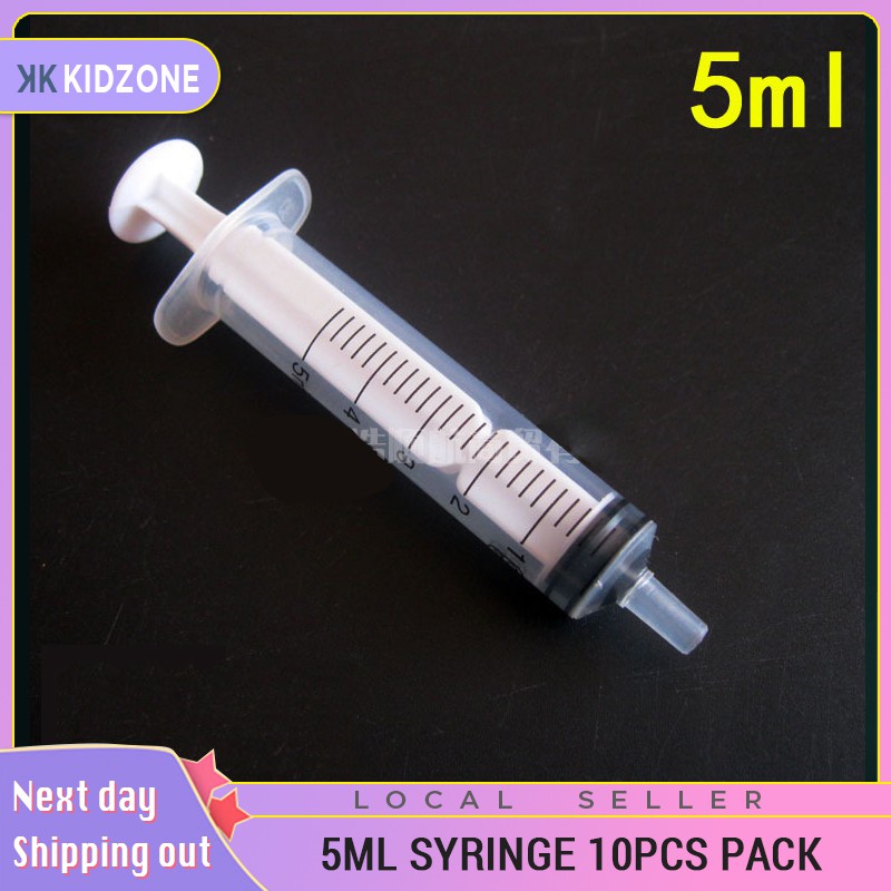 Syringe 5ml Luer slip Individual pack| Disposable 5ml Syringes |Pack of ...