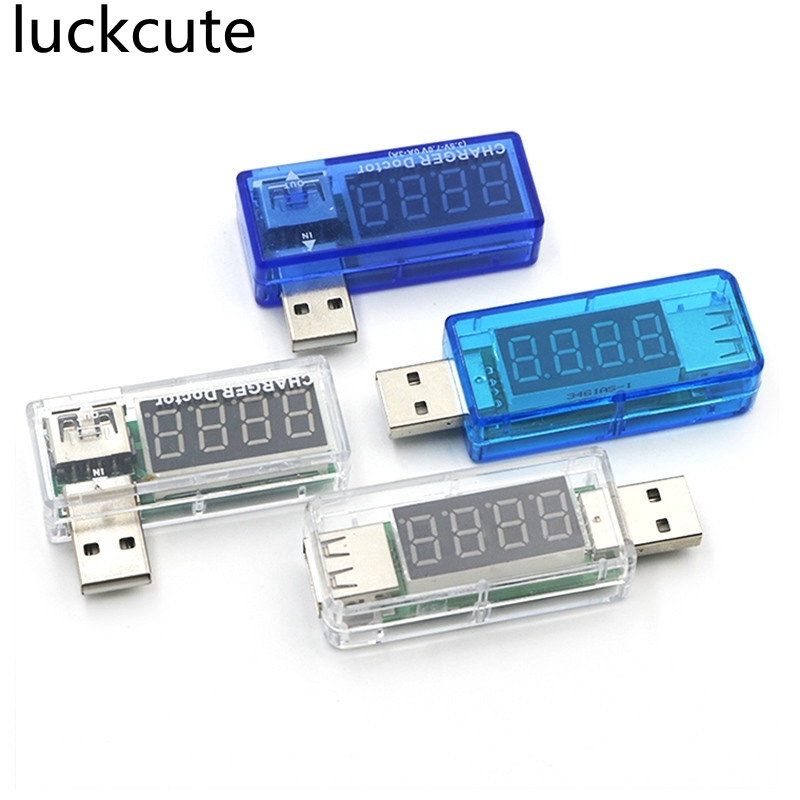 Digital USB Mobile Power charging current voltage Tester Meter Mini USB ...