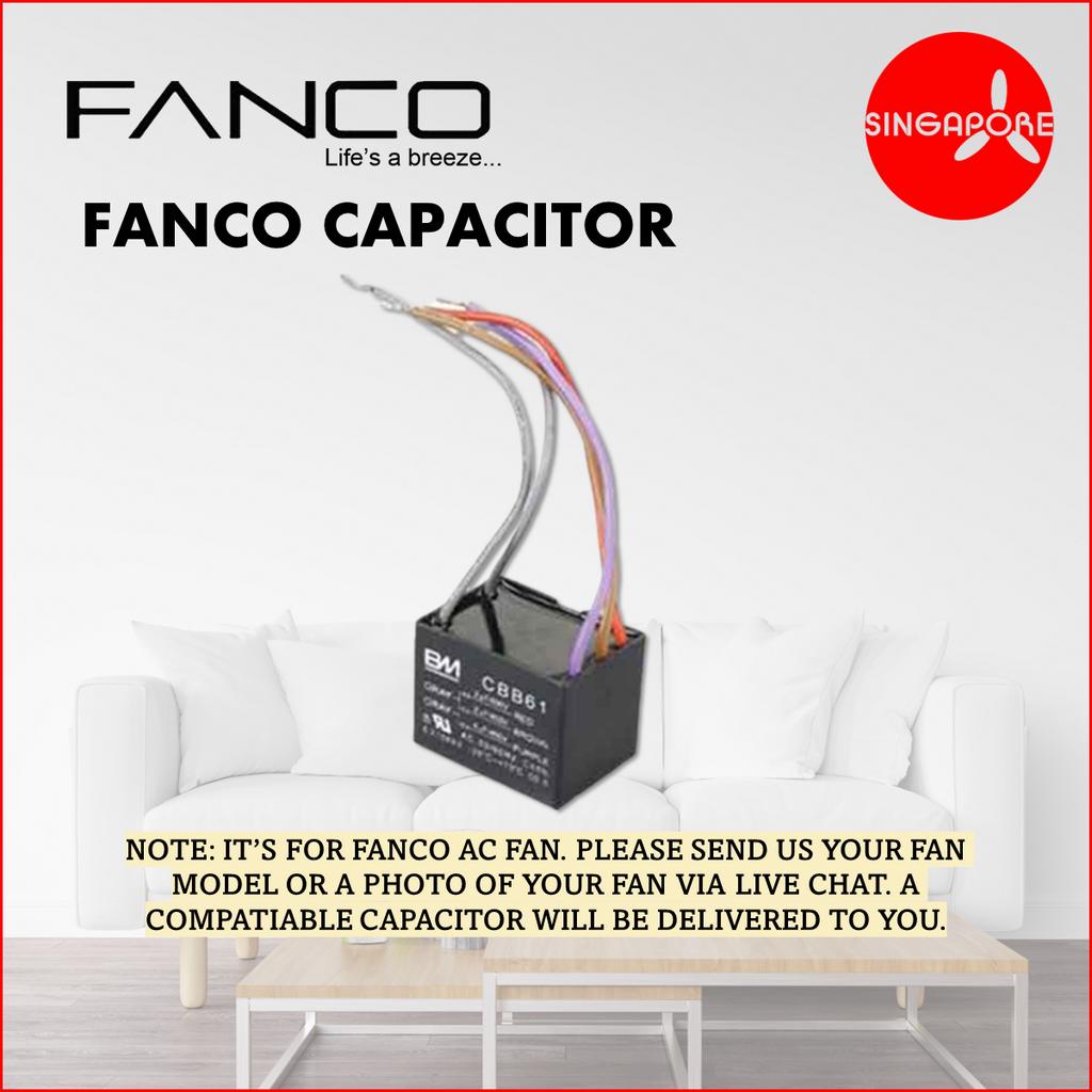 Fanco Accessories Fan Capacitor | Shopee Singapore
