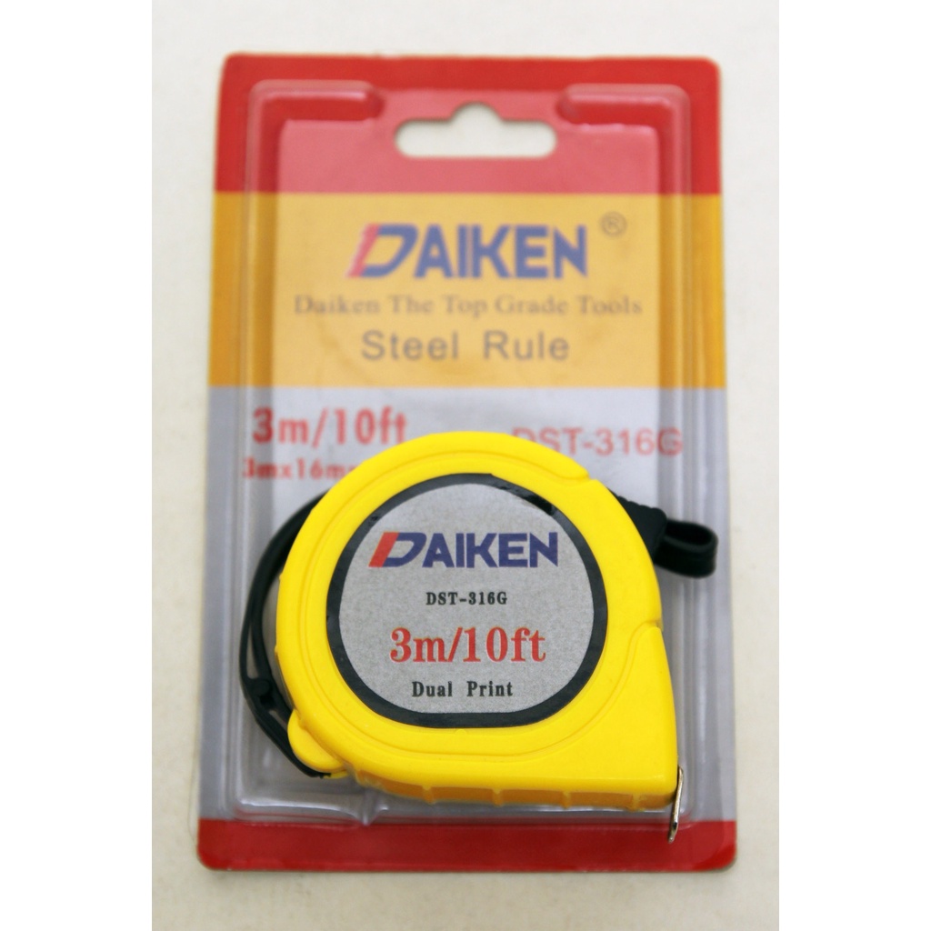 Daiken Steel Tape Measure 3 Meters (DST-316G) | Shopee Singapore