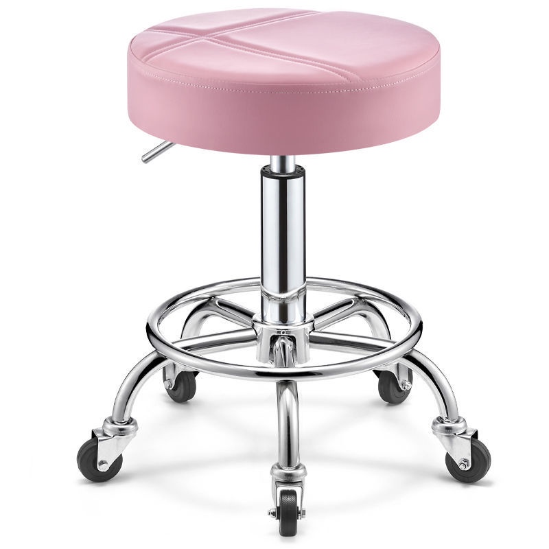 Beauty Stool Barber Shop Chair Spinning Lift round Stool Hairdressing ...