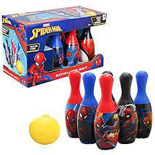 Marvel Series Super Hero Spiderman Bowling Toys Set Bowling Full Set ...