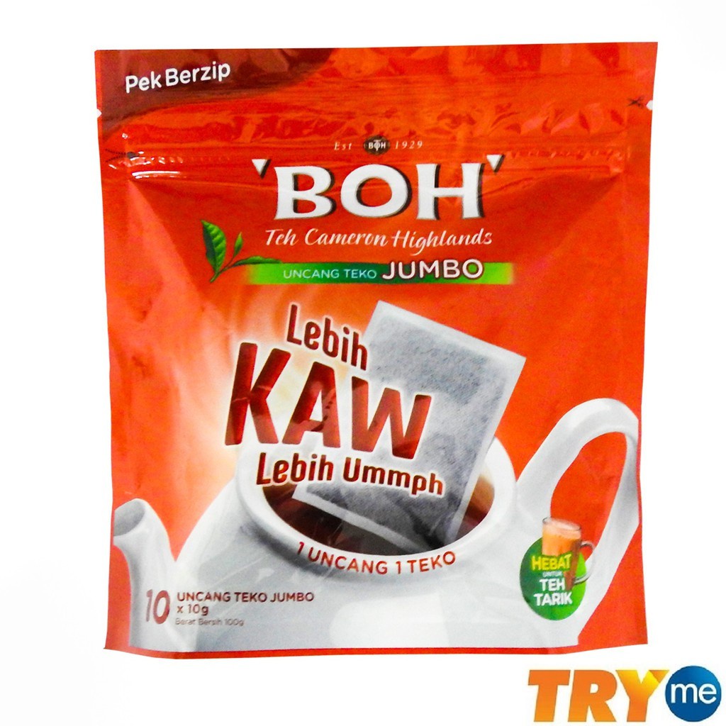 BOH Potbag Kaw Jumbo (10g x 10 Sachets) | Shopee Singapore