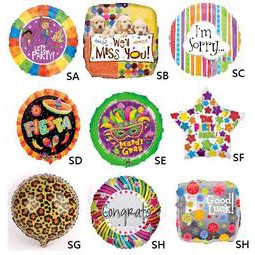 [Joker Balloon] 18inch Special Message Balloon Good Luck Apology ...